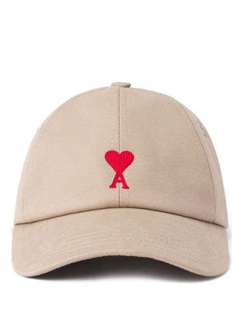 Cap Ami De Coeur Logo Ami Paris In 2024 Baseball Cap Outfit Paris