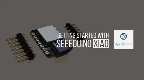 cyan infinite seeeduino xiao a small and powerful microcontroller