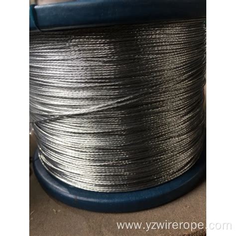 Hot Dip Galvanized Steel Cable 1x7 Manufacturers Hot Dip Galvanized