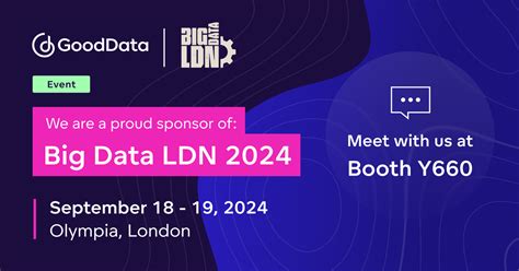 Gooddata At Big Data Ldn 2024 Gooddata