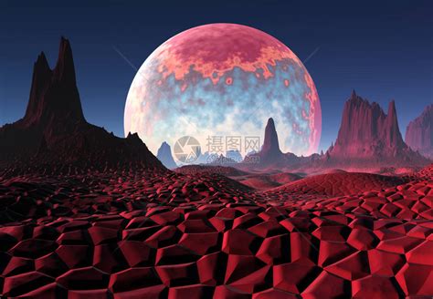 3d幻影外星景观图片素材 正版创意图片402384214 摄图网