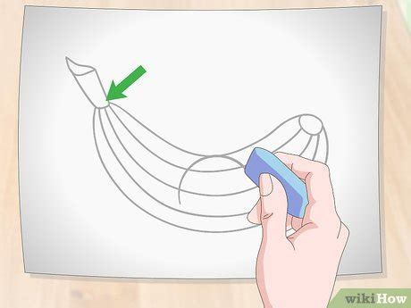 How To Draw A Banana Or Banana Bunch Easy Beginner Tutorial