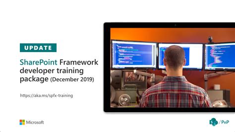Updated Sharepoint Framework Developer Training Package December 2019