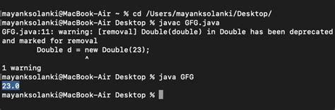 Double Floatvalue En Java Avec Des Exemples Stacklima