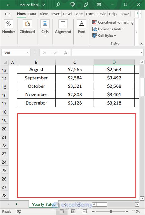 how to reduce excel file size without deleting data 9 tricks