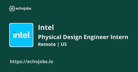 intel is hiring physical design engineer intern usd 63k 166k [remote] [perl python] r