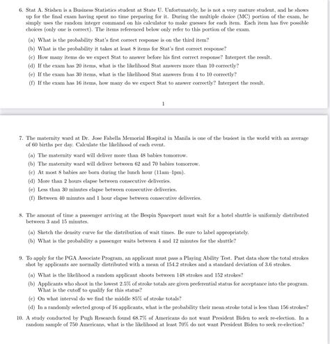 Solved Pls Answer Questions 6 10 Pls Show Your Solution To Find The Answer Course Hero