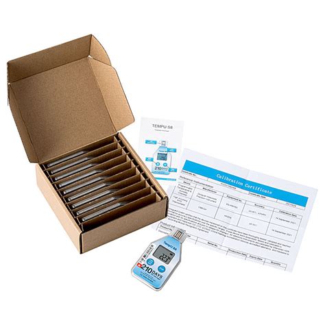 Single Use Temperature Data Logger TempU S With LCD Display