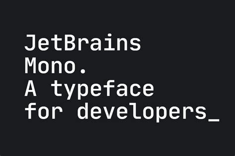 Jetbrains Mono Font Jetbrains Fontspace