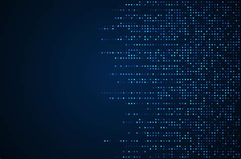 디지털 기술 배경 디지털 데이터 도트 블루 패턴 픽셀 배경 보안에 대한 스톡 벡터 아트 및 기타 이미지 보안 배경 주제