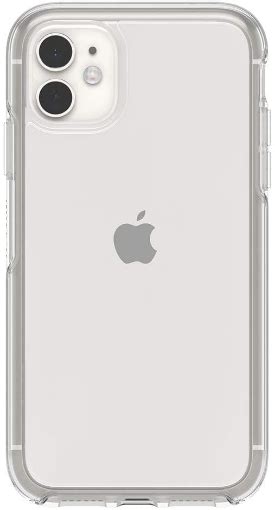 אלוף הסלולר כיסוי חזק במיוחד Otterbox Symmetry לאייפון 12 שקוף