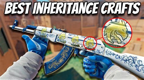 The BEST AK 47 Inheritance Crafts Best Sticker Combos In CS2 YouTube