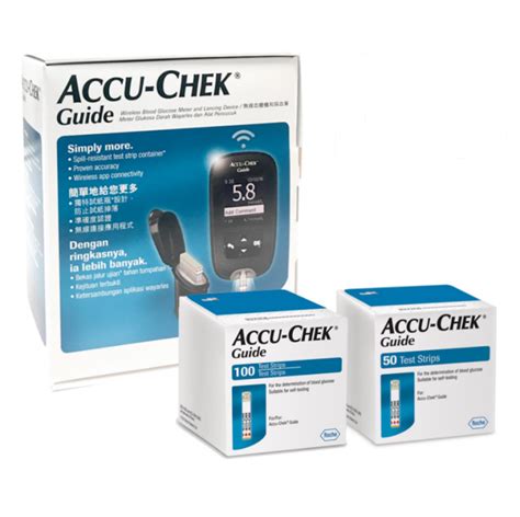 Glucometer Set Accu Check Guide Blood Glucose Meter Monitor System 100s Glucose Test Strips Glucometer Set Accu Check Guide Blood Glucose Meter Monitor System 100s Glucose Test Strips