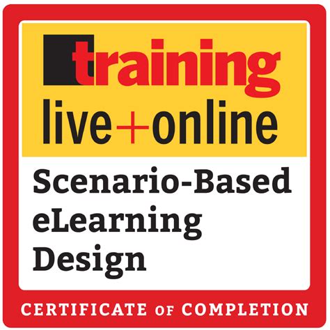 Scenario Based Elearning Design September 2023 Credly