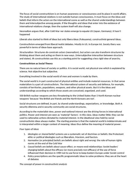 Social Constructivism Pdf