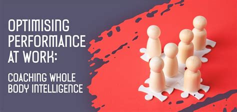 optimising performance at work