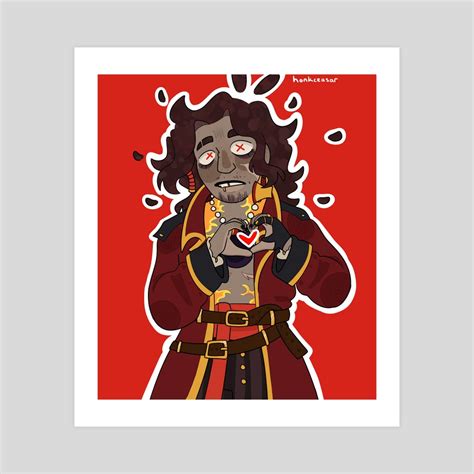 Heartless Jrwi Riptide An Art Print By Honk Soda Inprnt