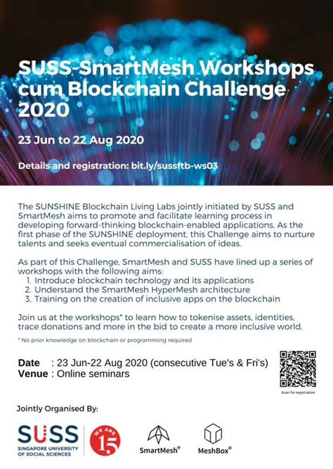 Inaugural Singapore Blockchain Living Lab Organised By Meshbox