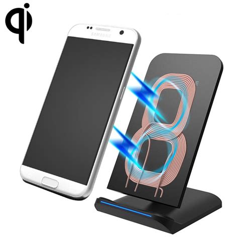 G100 10w 출력 수직 고속 충전 무선 충전기 Led 표시기 포함