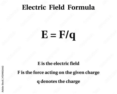 Electric Field Formula On The White Background Bayes Rule The Concept In Decision Theory