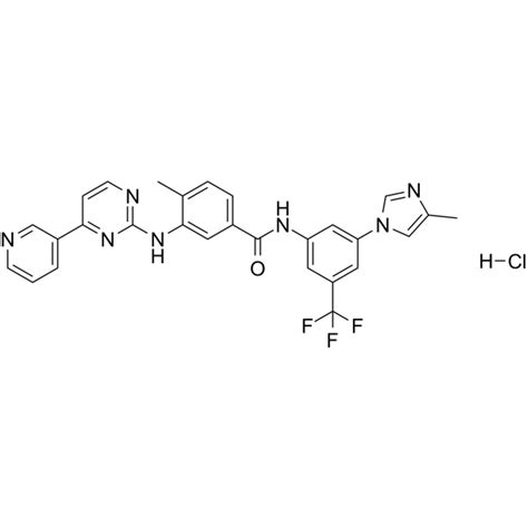 Nilotinib Hydrochloride Anhydrous Cas 923288 95 3 Chemsrc