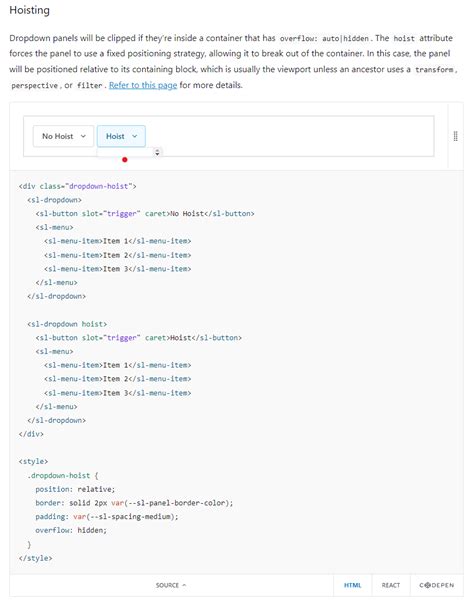 Hoisting Not Working · Issue 1024 · Shoelace Styleshoelace · Github
