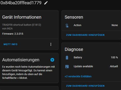 Ikea Tradfri E1812 Shortcut Button Does Not Work Hardware Home Assistant Community