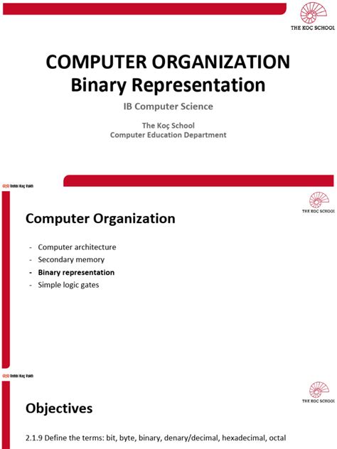 Computer Organization Binary Representation 4 Pdf Character Encoding Ascii