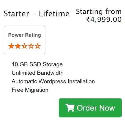 Lifetime Wordpress Hosting At Rs 4999month In Balasore Id 2855303744933