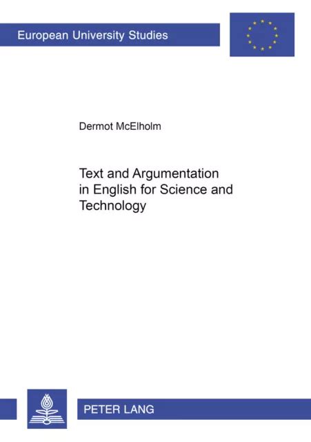 Text And Argumentation In English For Science And £50 71 Picclick Uk
