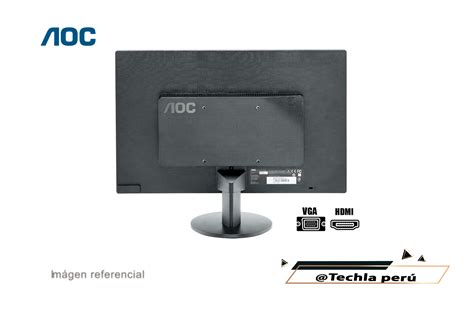 Monitor AOC E SWN LED HDMI VGA Techla