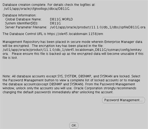 Oracle Database 11g Release 1 111 Installation On Enterprise Linux 4