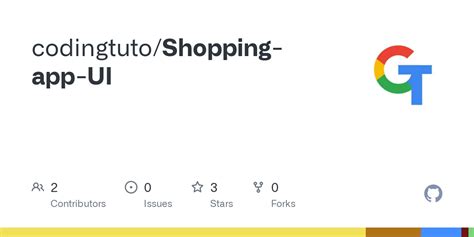 Github Codingtutoshopping App Ui