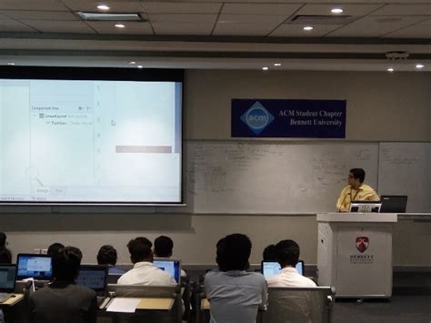 Hands On Experience On Android App Development Sep Bennett University