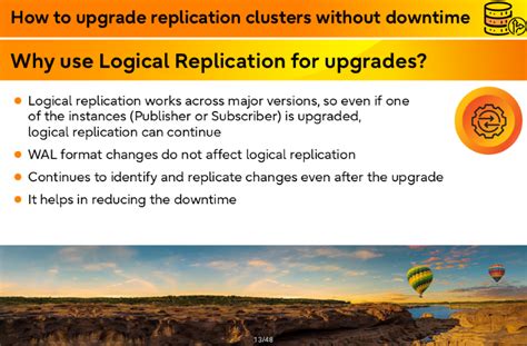 How To Upgrade Replication Clusters Without Downtime