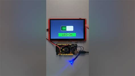 Controlling Led Using Arduino Mega And Nextion Hmi Diplay Youtube