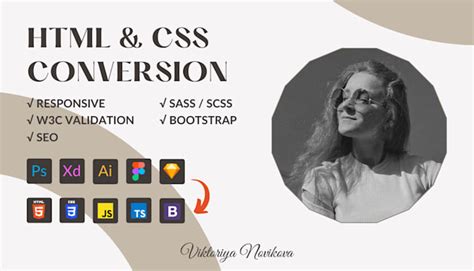 Develop A Frontend Website On Html Css Bootstrap Js Ts By Novikova V Fiverr