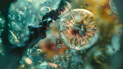 The Microscope Offers A Glimpse Into A Hidden Realm Where Tiny Organisms Perform An Intricate