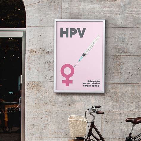 Hpv AŞisi Poster Behance