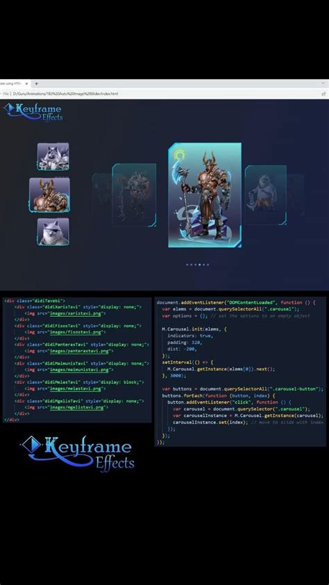 Responsive Autoplay Carousel Using Html Css And Javascript Video Html Css Web App Design