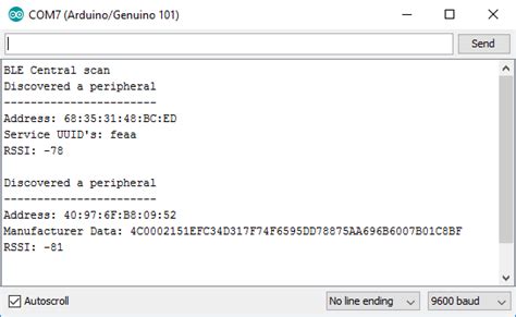 How To Parse Bluetooth Beacons Ibeacon And Eddystone With Arduino 101