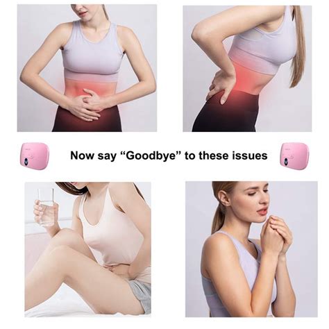 Yeamon Portable Cordless Heating Pad Electric Waist Belt Device