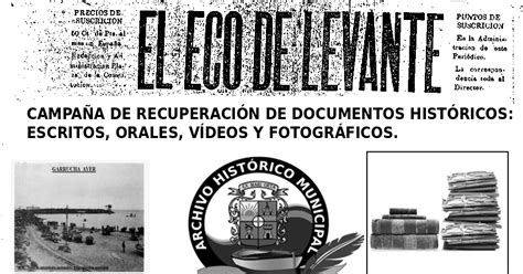 Archivo HistÓrico De Garrucha CampaÑa De RecuperaciÓn De Documentos HistÓricos Escritos