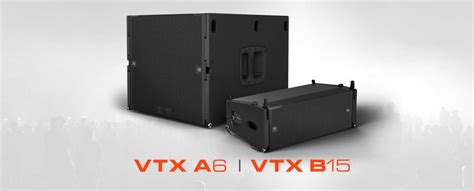 JBL Extends VTX Line Array Series