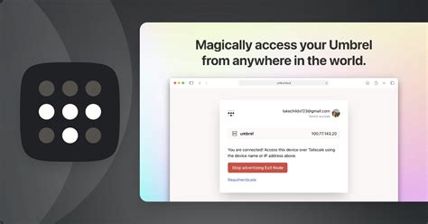 Tailscale Umbrel App Store