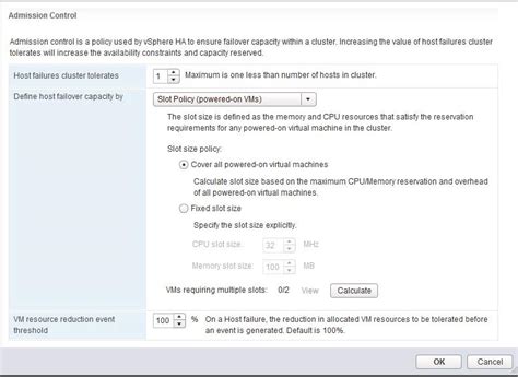 Vmware Vsphere 65 Ha Admission Control Whats New
