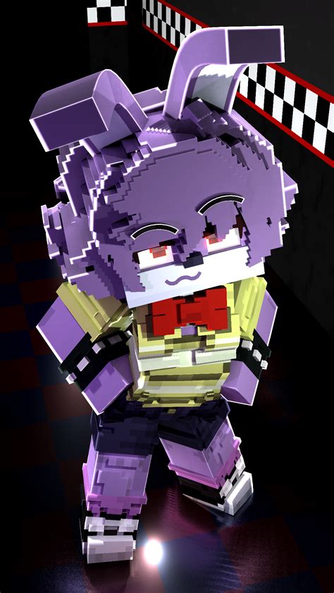 Fnia Bonnie Model Render Remake By Shadesgamer1030 On Deviantart