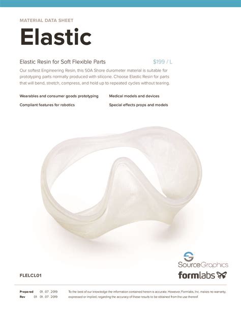 Formlabs Elastic Resin Cartridge 1l