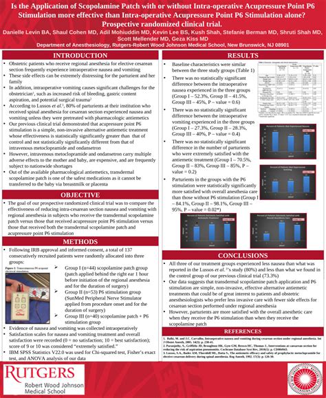 Pdf Is The Application Of Scopolamine Patch With Or Without Intra Operative Acupressure Point