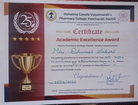 Sakshi Dhumal On Linkedin Hello Conection I Am Excited To Share That Ive Been Awarded The